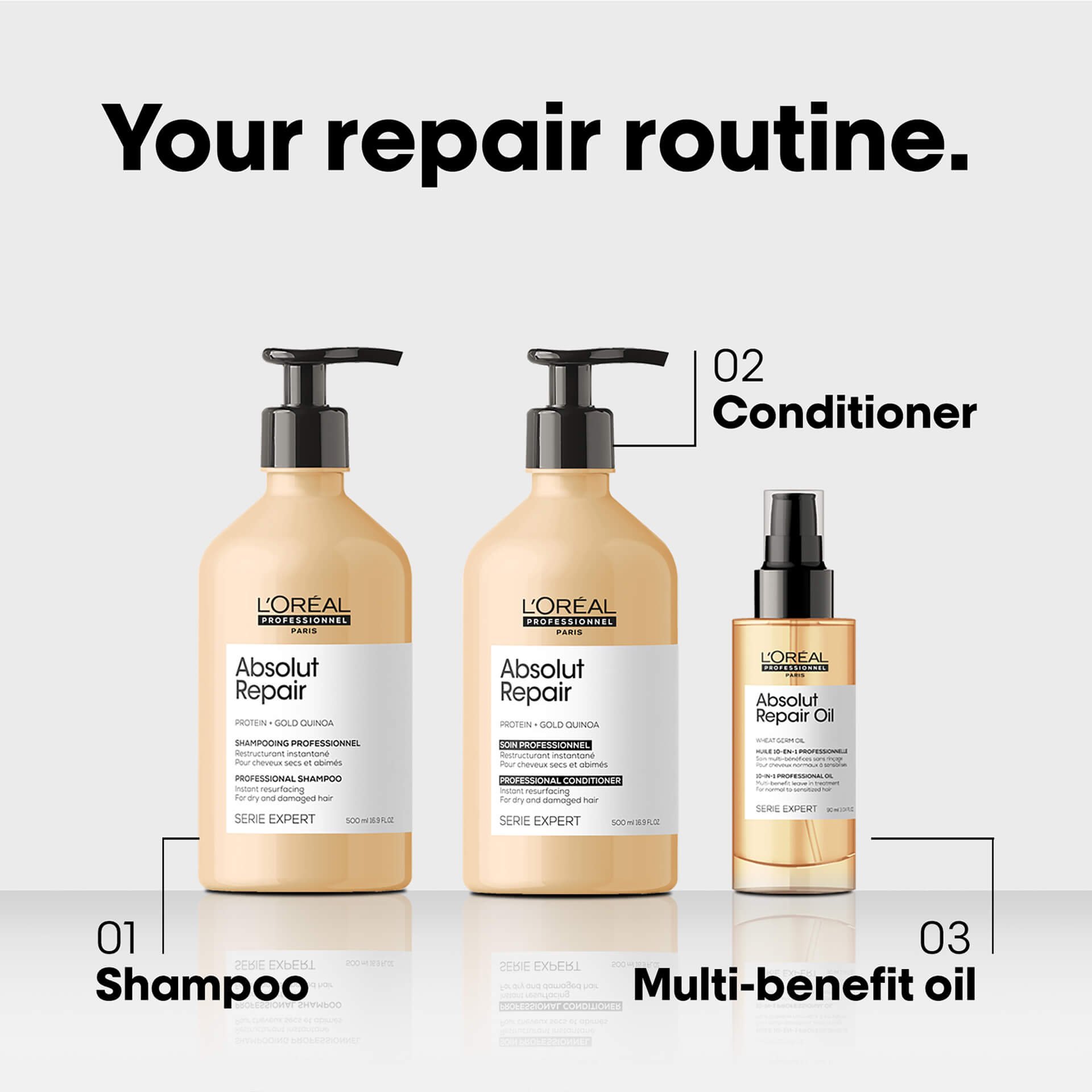 Absolut Repair 10 in 1 Oil Spray - L'Oréal Professionnel